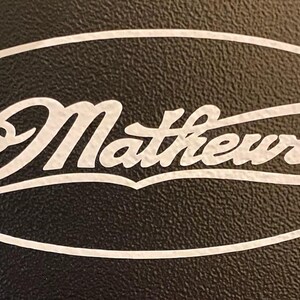 Mathews Logo Decal - Etsy