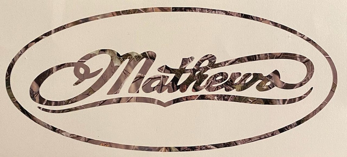 Mathews Logo Decal - Etsy