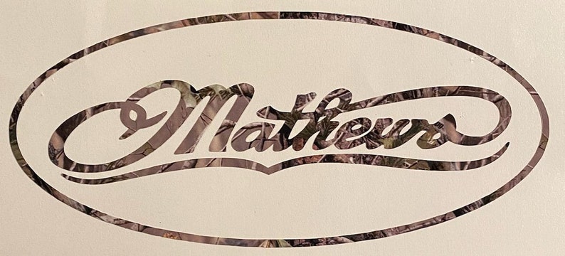 Mathews Logo Decal - Etsy
