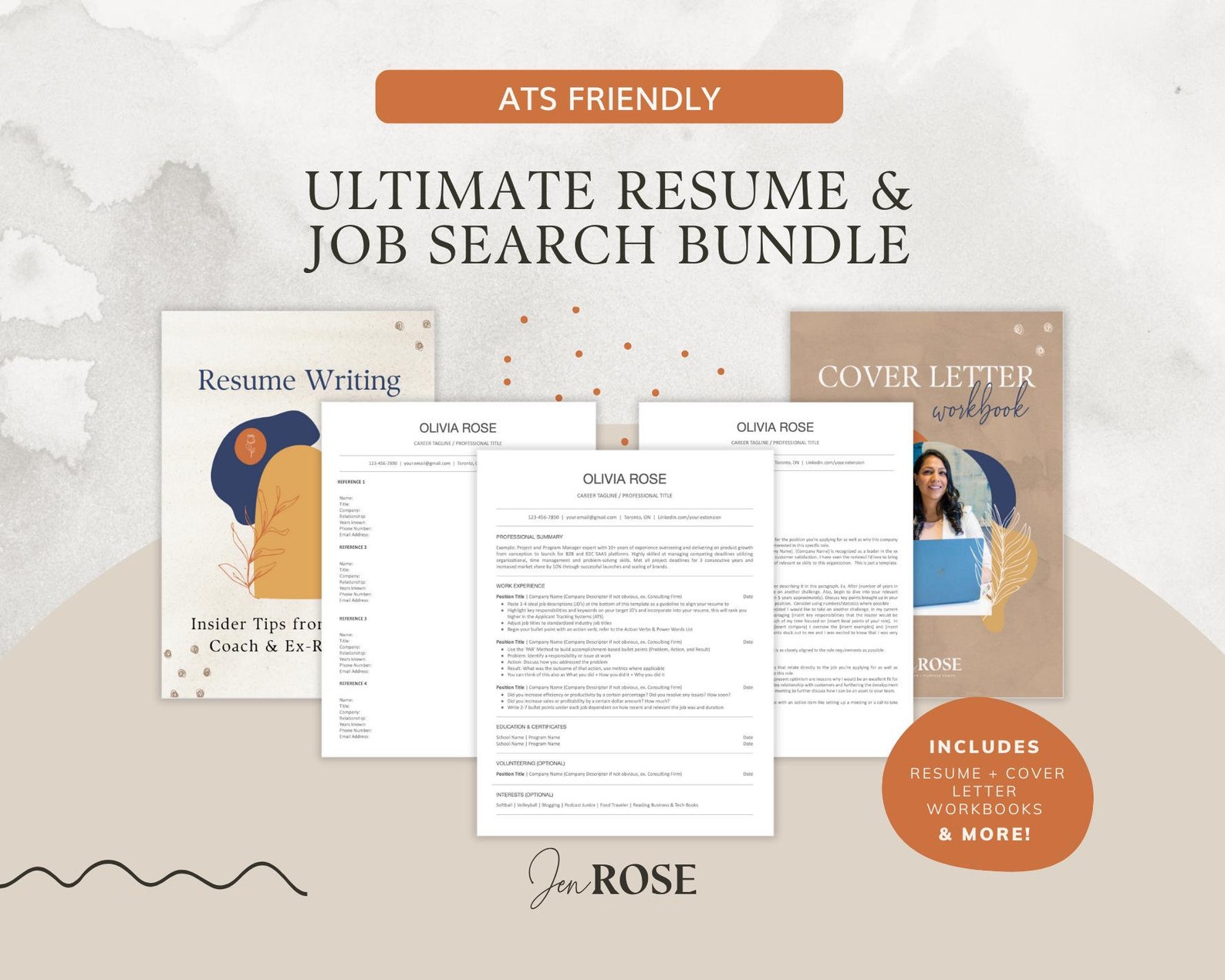 The Ultimate ATS Friendly Resume, Cover Letter, Linkedin & Job Search ...