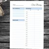 Fillable Editable Blank Monthly Calendar Printable, Landscape Layout ...