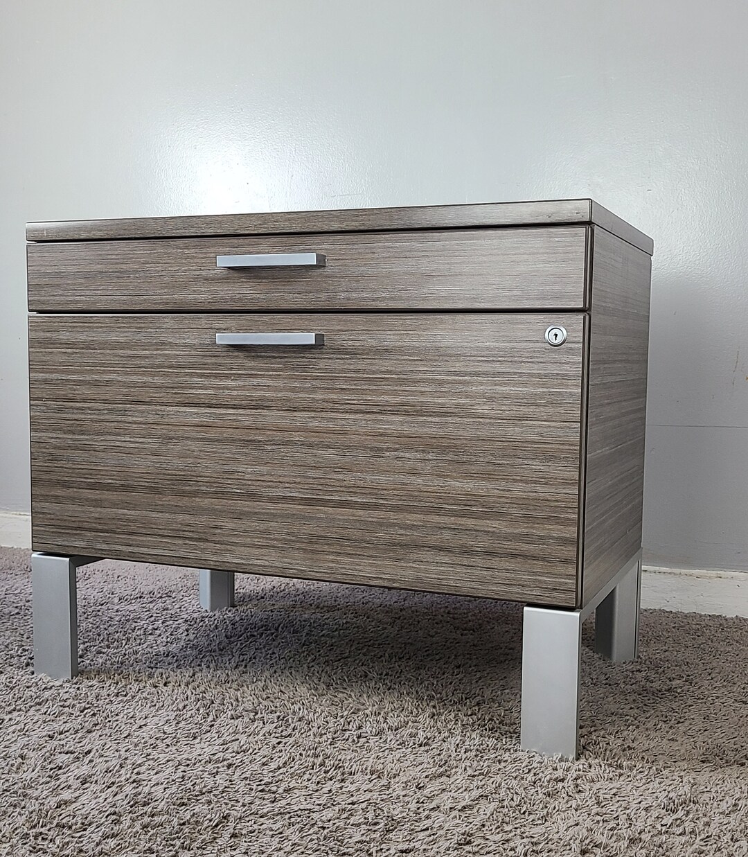 Herman Miller Heavy File Cabinet. Lateral Drawer Filing Cabinet ...