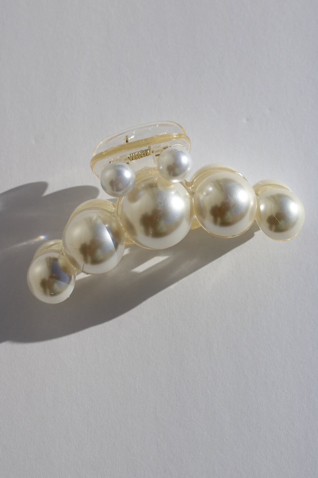 Mickey Pearl Medium Claw Clip - Etsy