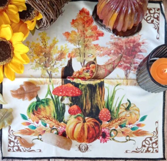 Mabon Altar Cloth for Abundant Harvest Magick - Etsy