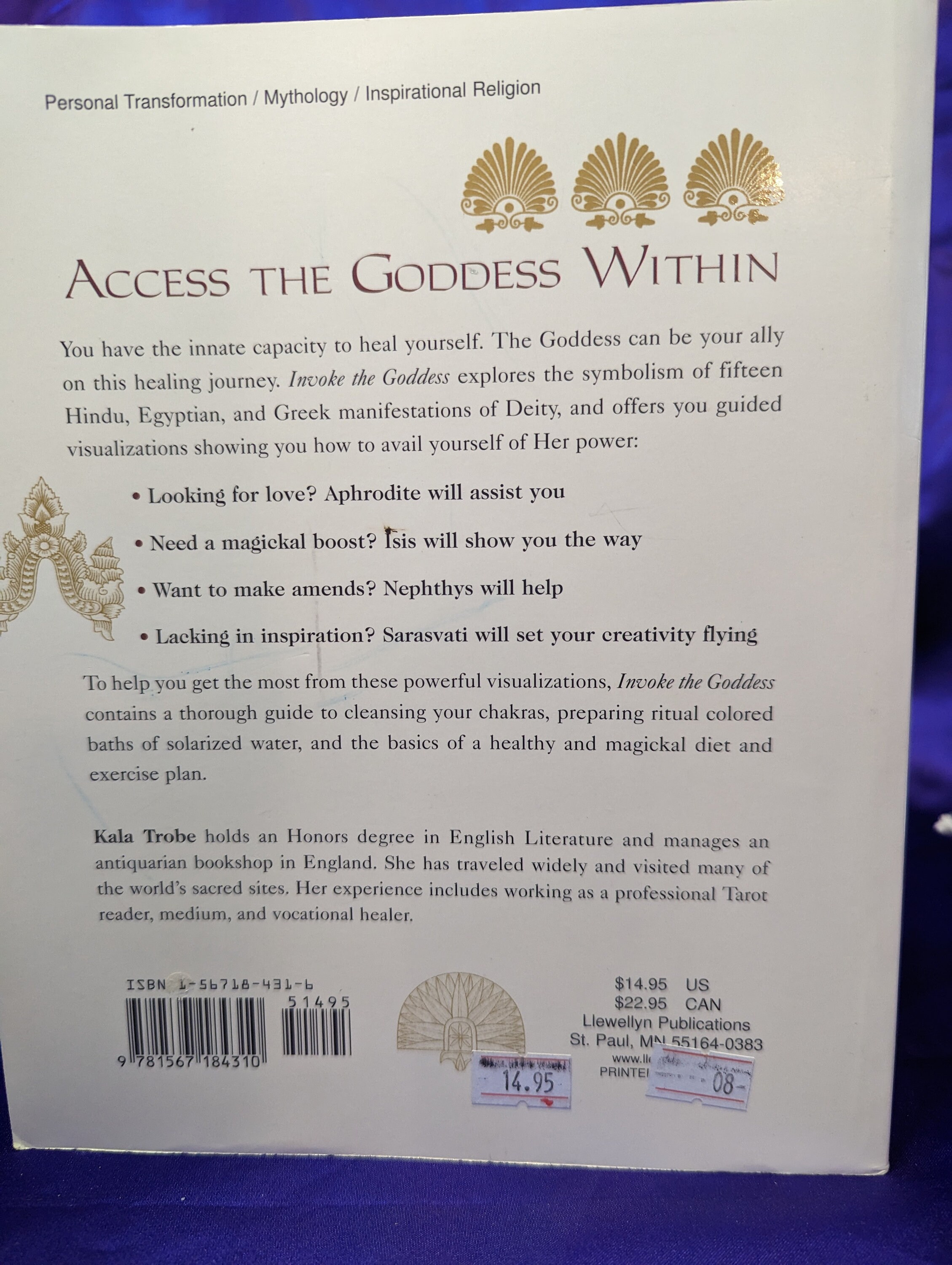 Invoke the Goddess, Visualization of Hindu, Greek & Egyptian Deities - Etsy