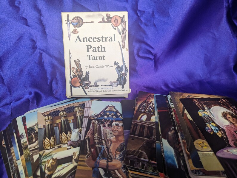Ancestral Path Tarot Card Deck missing Booklet - Etsy