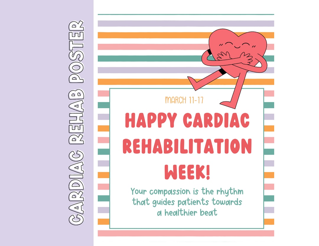 Cardiac Rehab Week Thank You Poster - Etsy