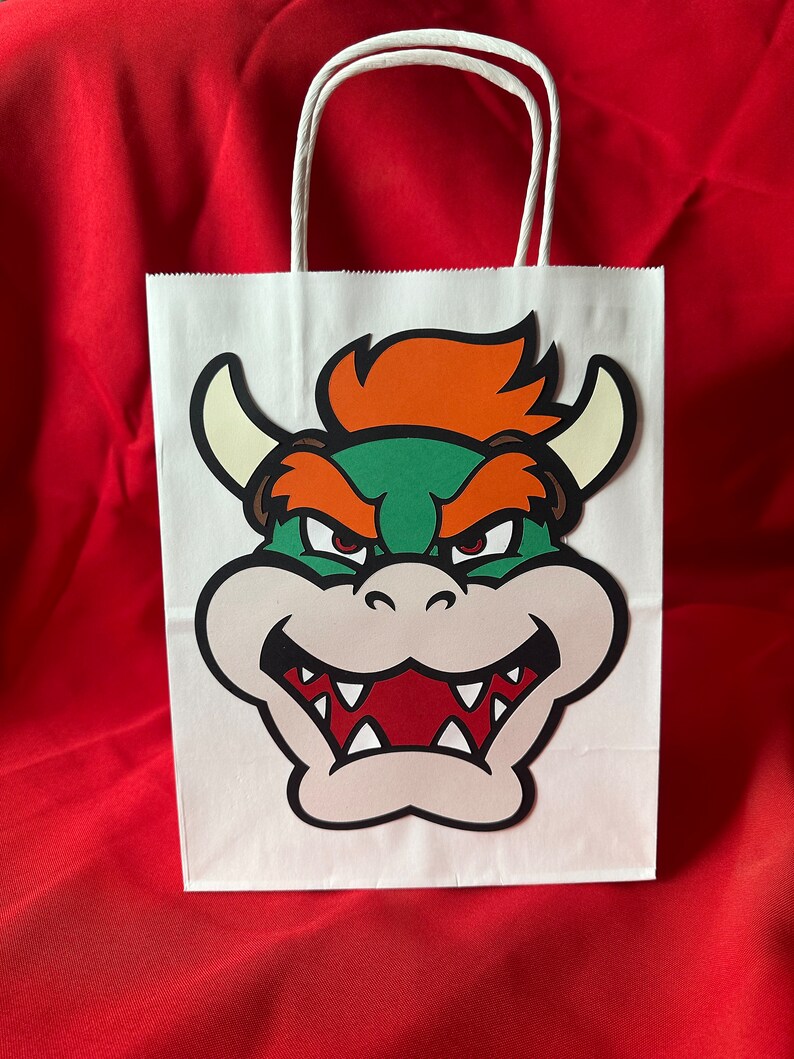 Super Mario Party Bags - Etsy