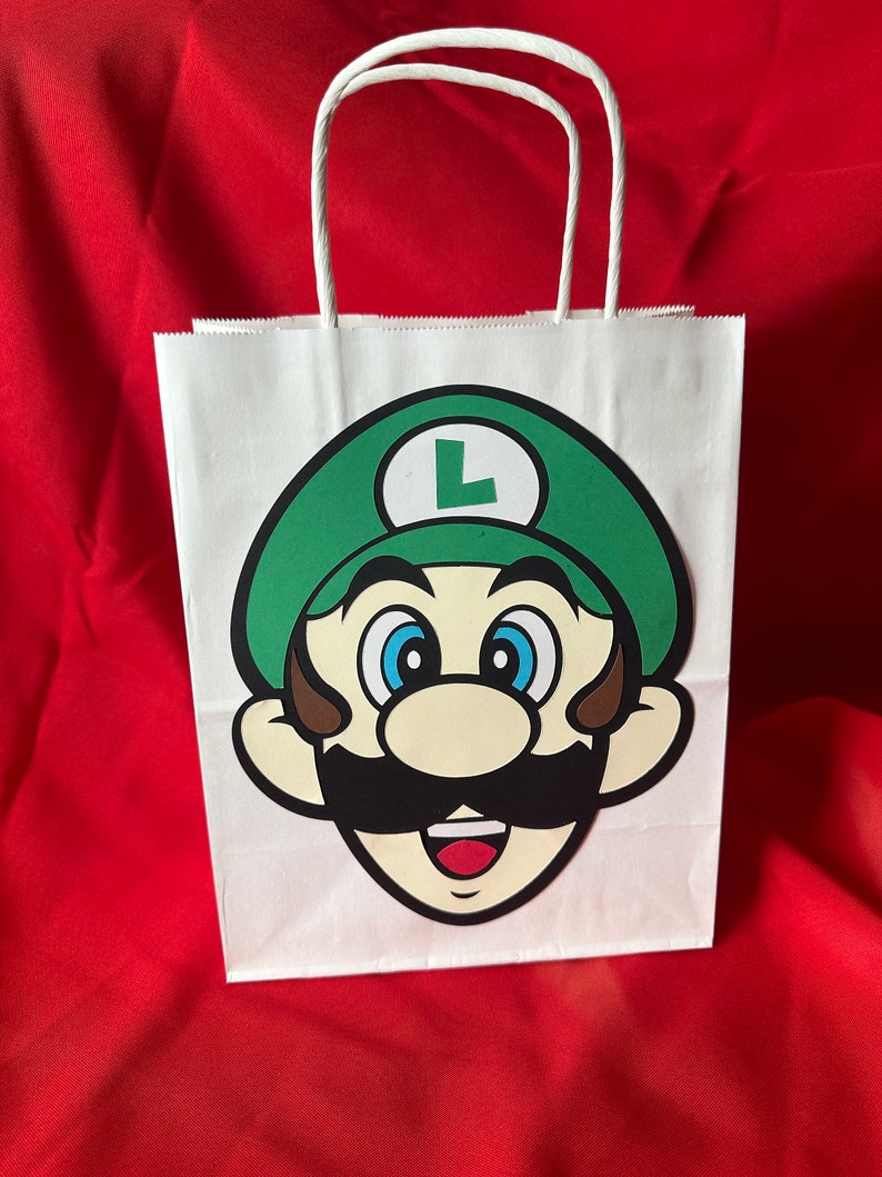 Super Mario Party Bags - Etsy