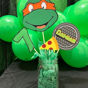Ninja Turtles Inspired Centerpiece Set - Etsy