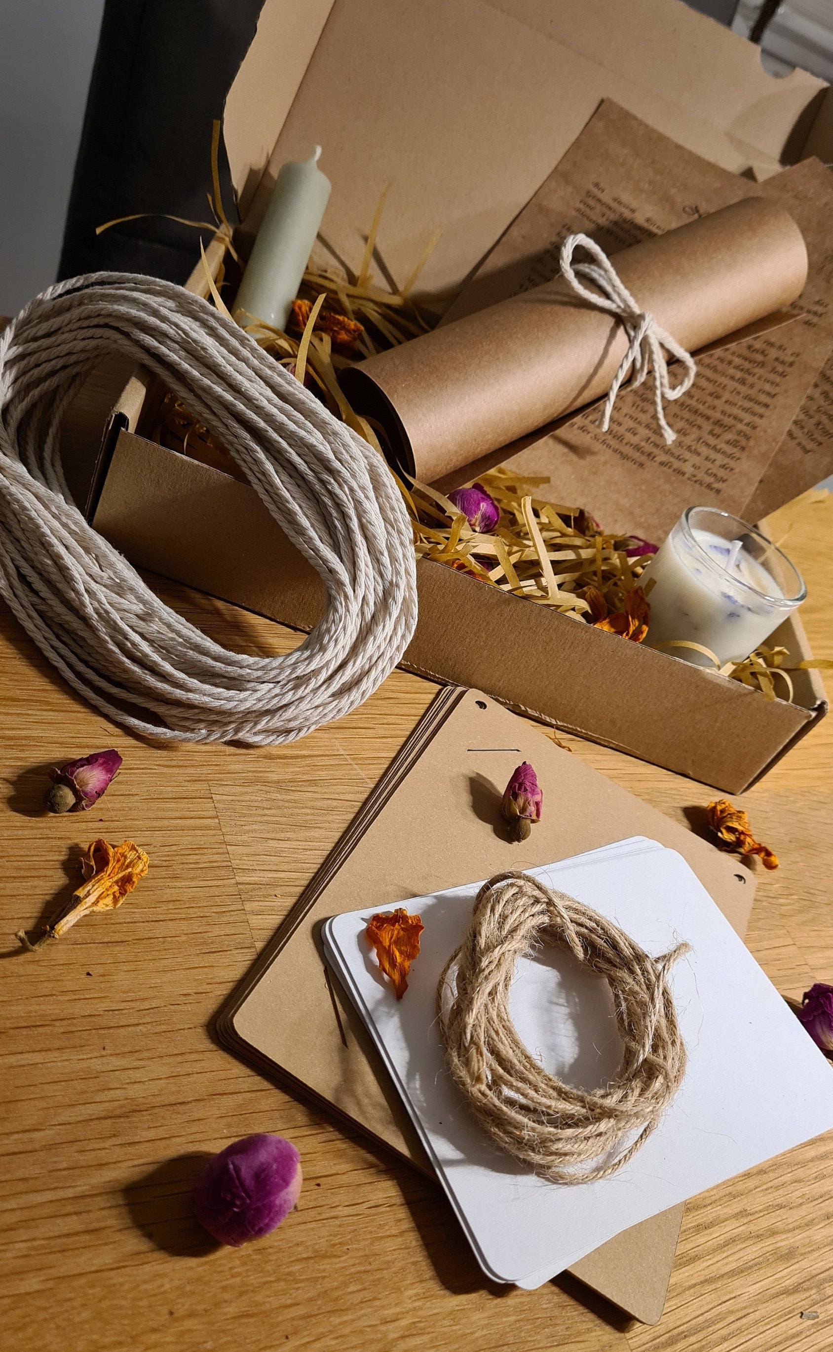 Blessingway Pack Netting and Wishing Cards mother's Blessing - Etsy