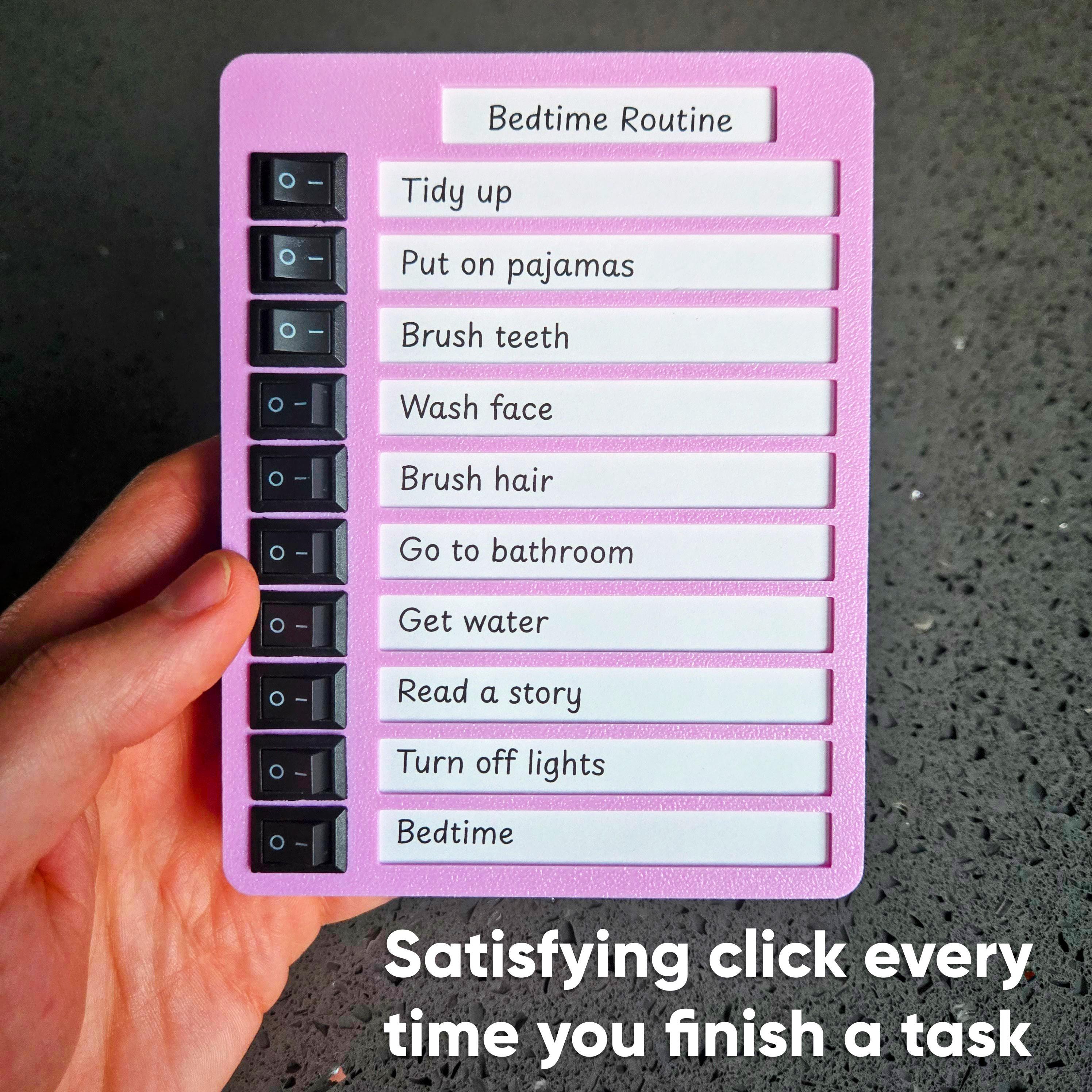 Habit Tablet™ Chore Chart 2-pack - Morning and Bedtime Routine Chart ...