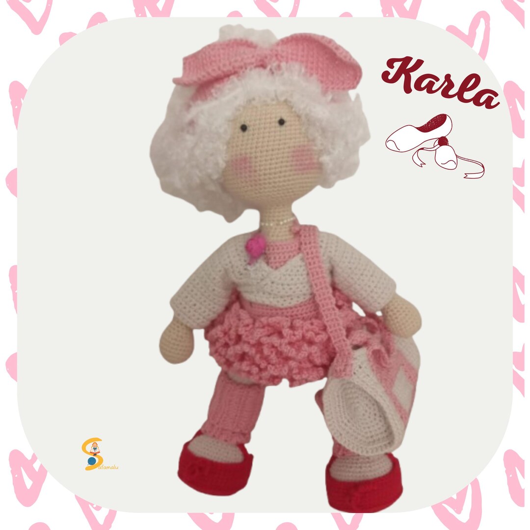 Amigurumi Doll "karla the Dancer" (red Shoes) - Inspired by H.C ...