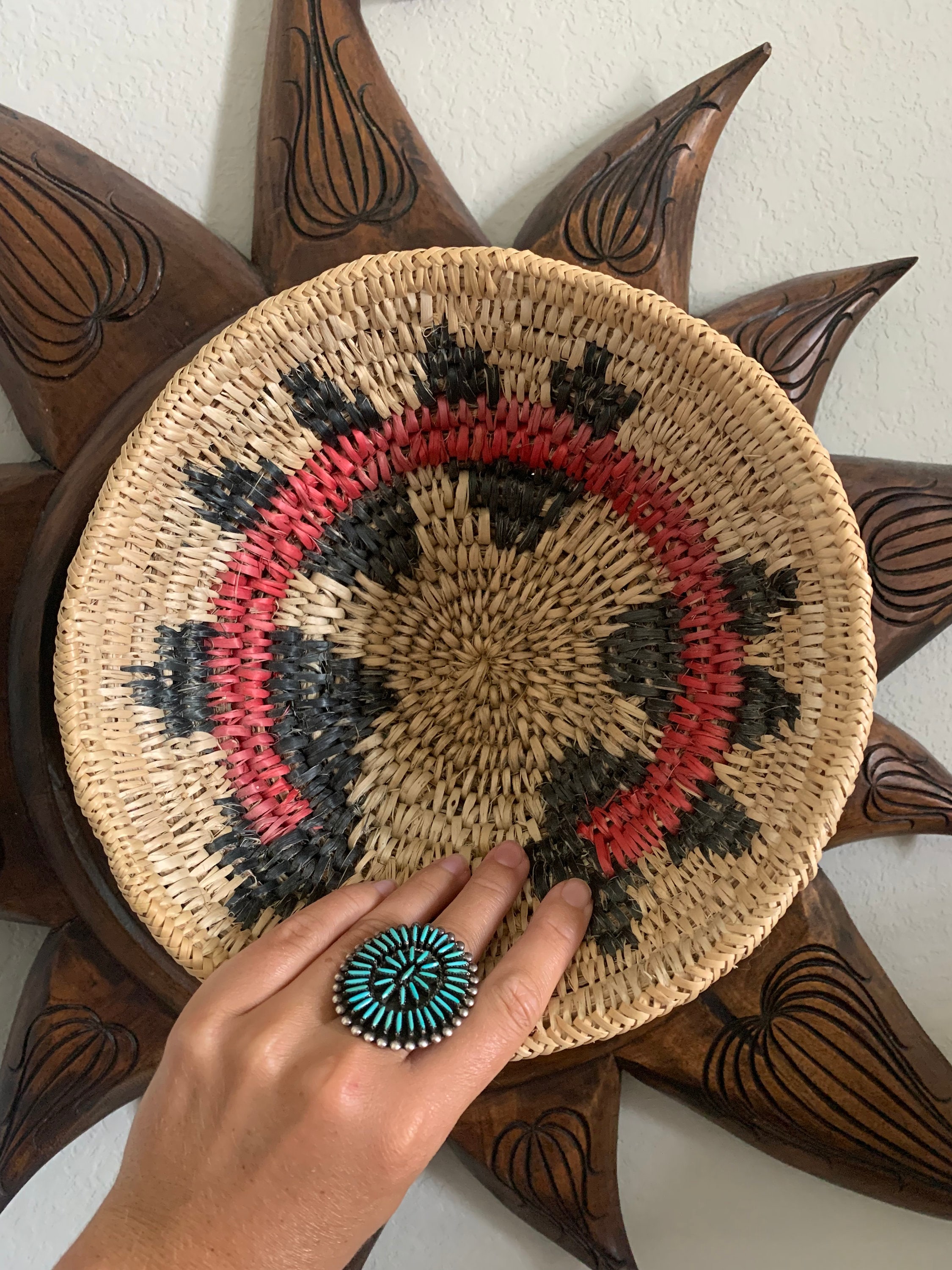 Navajo Basket Bowl,southwestern Basket,navajo Bowl,wedding Basket ...
