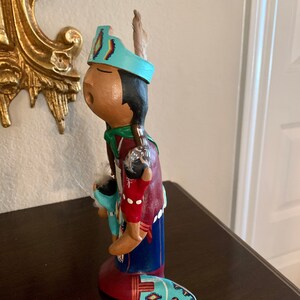 Rare Couple Storyteller Woman With Tabilita Signed by Pablo Quintana ...