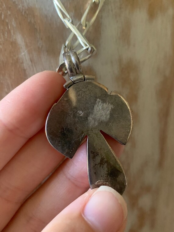 Vintage Spiny Oyster Cross Pendant,Sterling Spiny Oys… - Gem