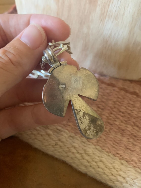 Vintage Spiny Oyster Cross Pendant,Sterling Spiny Oys… - Gem