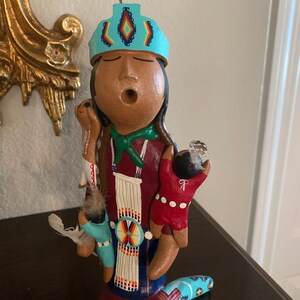 Rare Couple Storyteller Woman With Tabilita Signed by Pablo Quintana ...