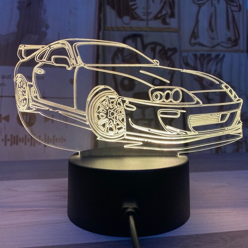 MK4 Supra Backside LED Light - Etsy