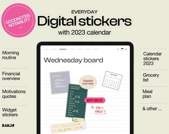 20222023 Minimal Desktop Organizer Black and White Desktop - Etsy