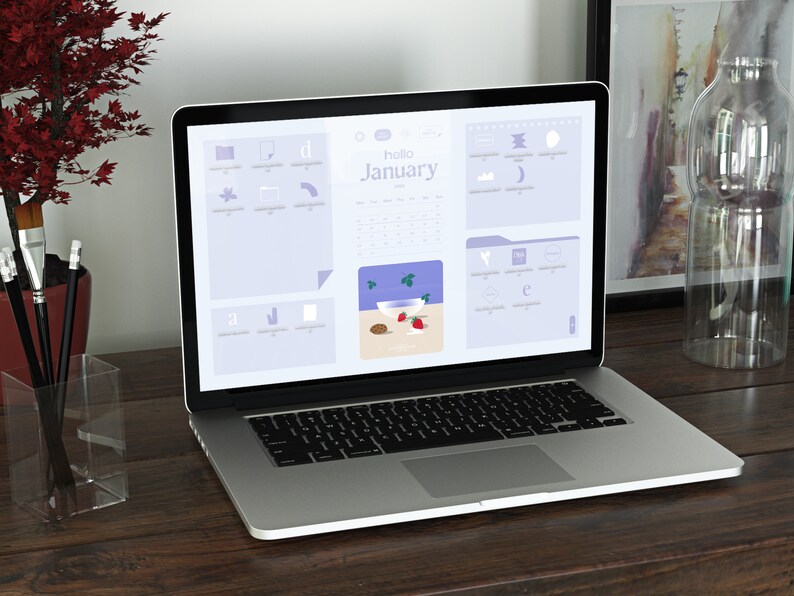 2023 Desktop Wallpaper Organizer Customizable Desktop Wallpaper 2022 ...