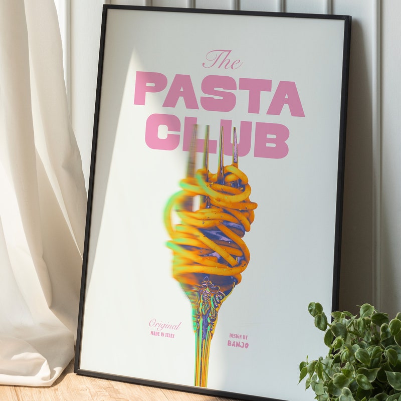 Pasta Poster - Etsy