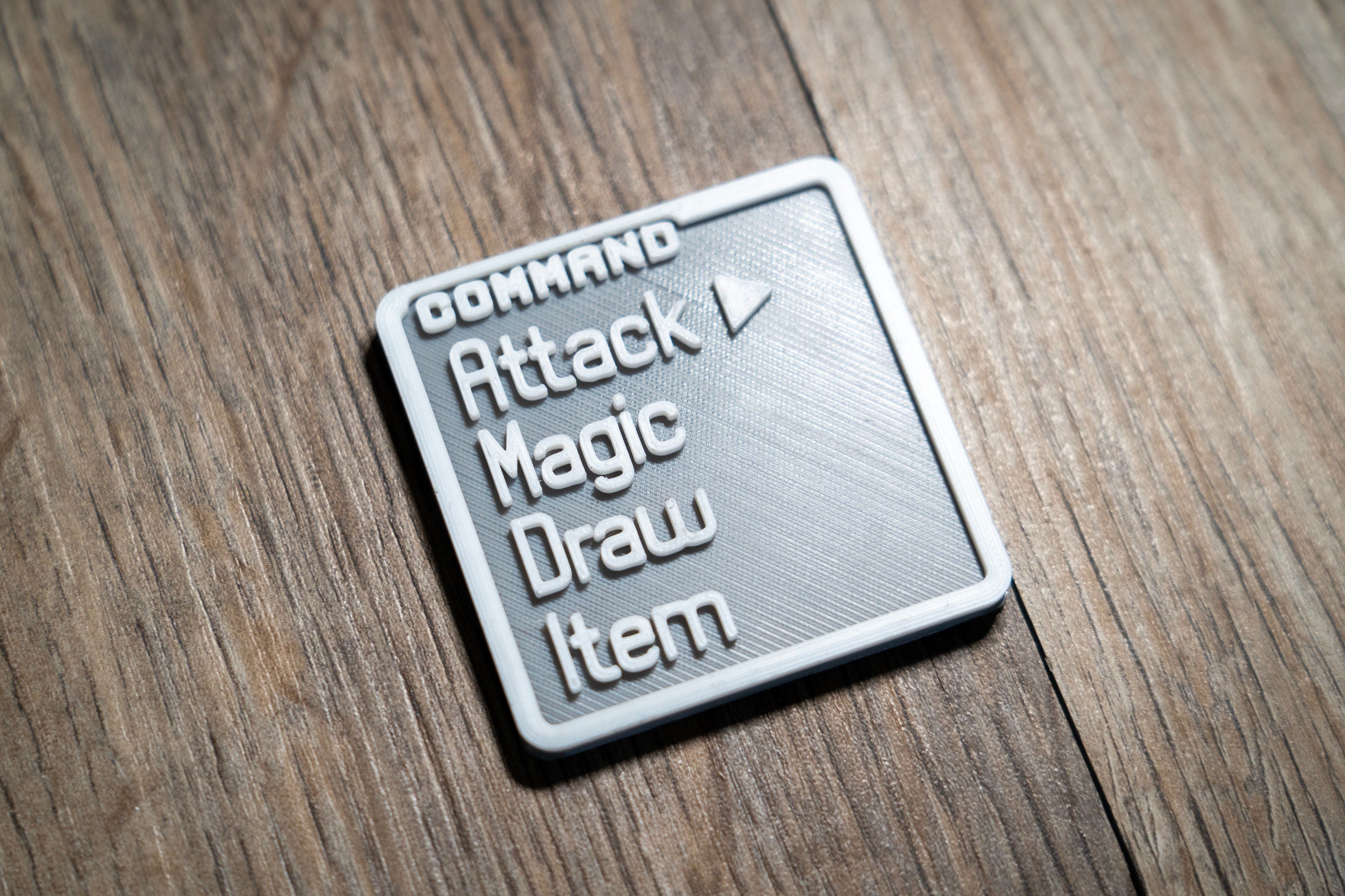 Retro Fantasy RPG Battle Menu Magnet Video Game Nostalgia - Etsy