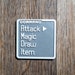 Retro Fantasy RPG Battle Menu Magnet Video Game Nostalgia - Etsy