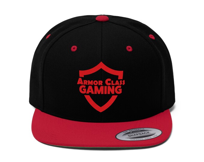 Armor Class Gaming Unisex Flat Bill Hat - Etsy