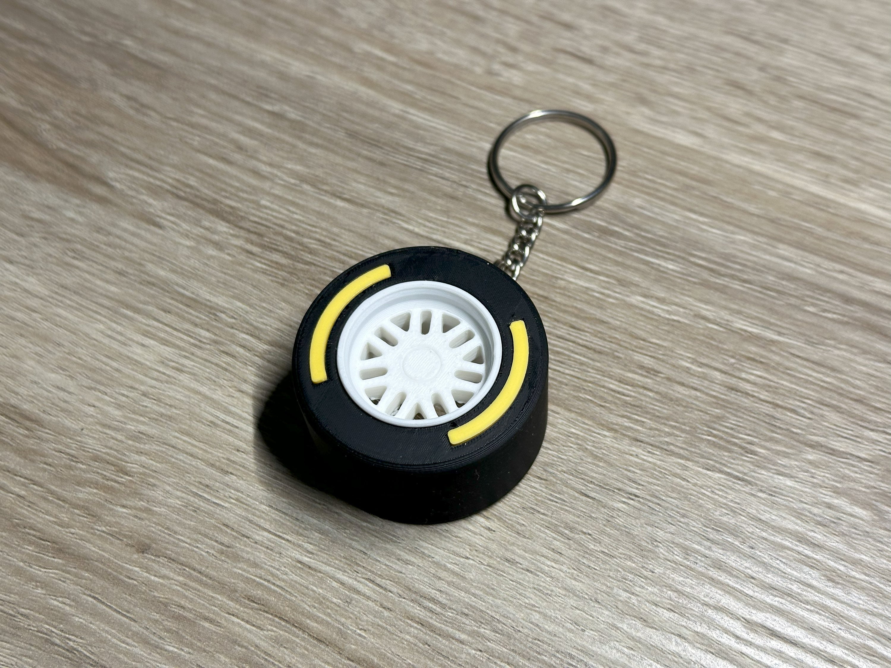 Miniature Racing Tire Keychain - Ideal for Nascar, F1, and Motorsports ...