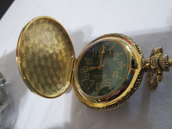 Milan Quartz Pocket Watch - Etsy