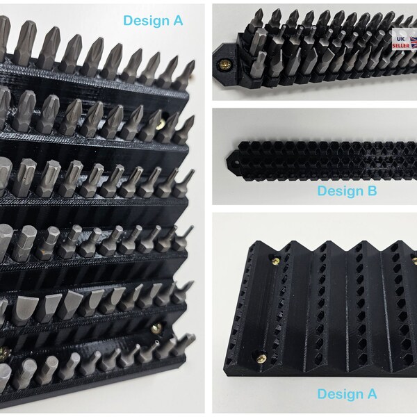 3d Printed Screwdriver Bit Holder - Etsy