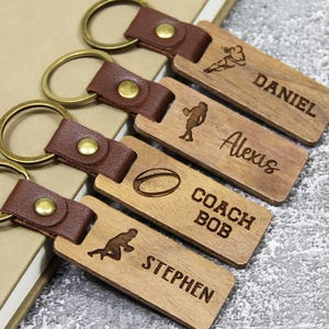 Bulk Discounts - Engraved Custom Rugby Keychain, Rugby Team Gifts ...