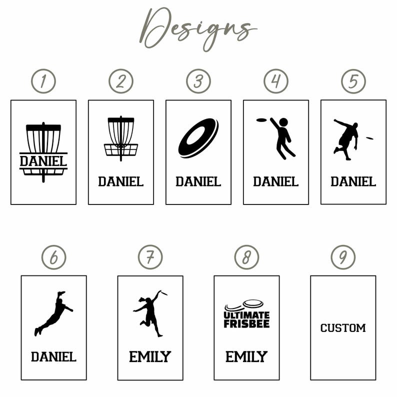Engraved Custom Disc Golf Keychain, Disc Golf Tournament Favor Bulk ...