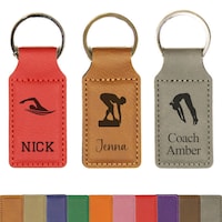 Personalized Swimmer Swim Team Swimming Heart Charm Key Chain Gift ...