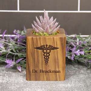 Engraved Personalized Medical Gift Planter, Doctor Gift, Nurse Gift ...