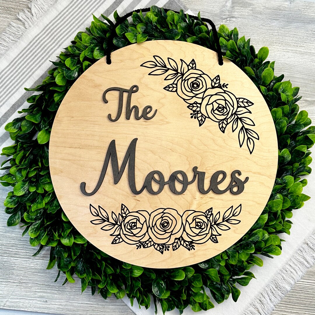 Laser Engraved Custom Welcome Signs Personalized Welcome - Etsy