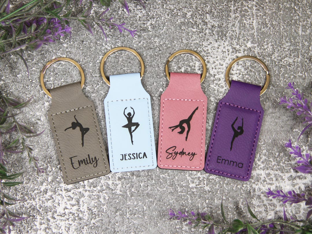Bulk Discounts - Engraved Custom Dance Keychain, Dance Team Gifts ...