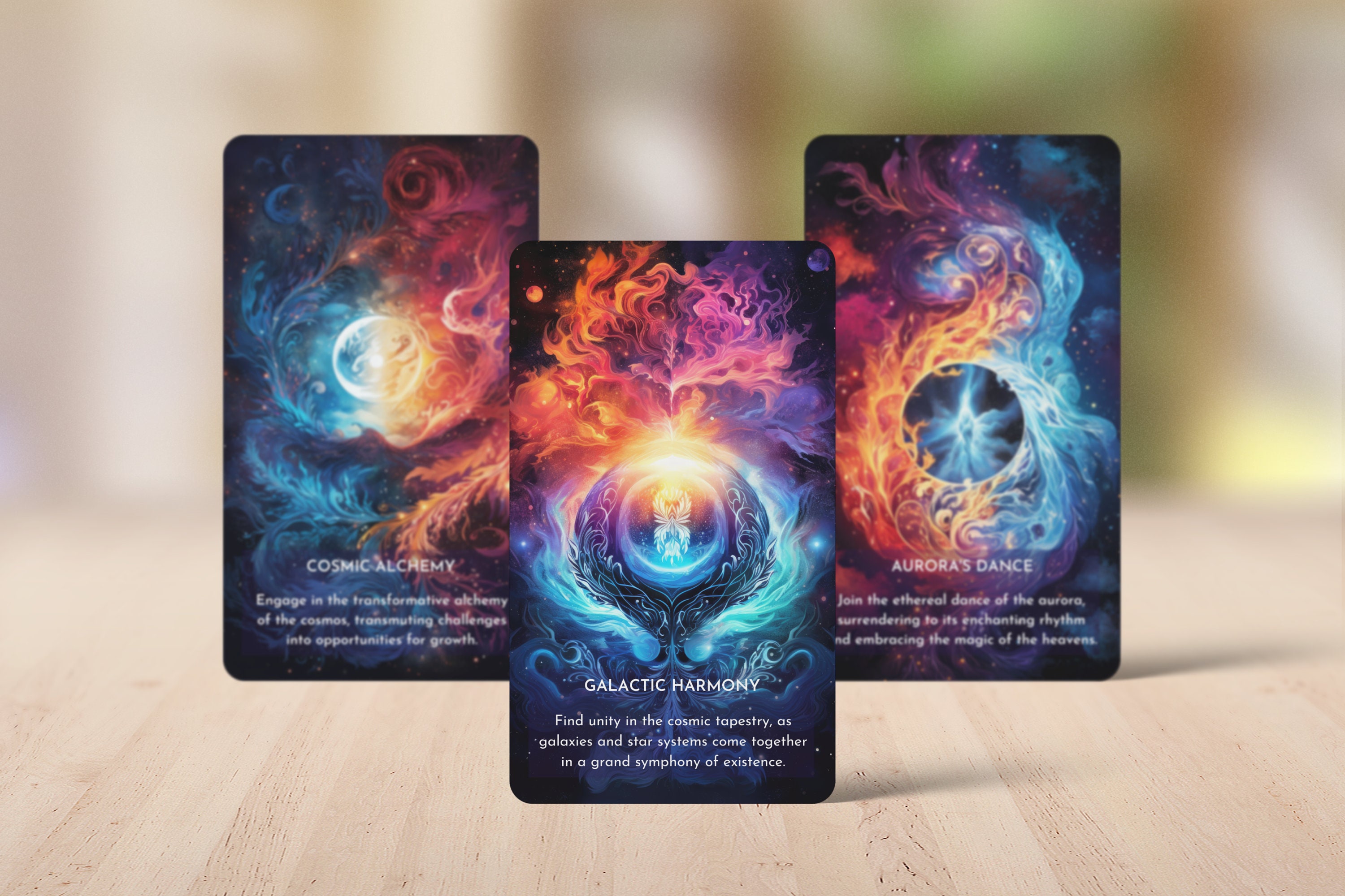 The Cosmic Balance Oracle Cards Indie Dark Oracle Deck - Etsy
