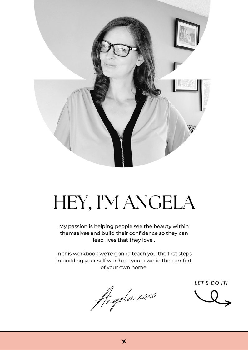 Self-worth Workbook Self Love Healing Journal Digital Products Journal ...