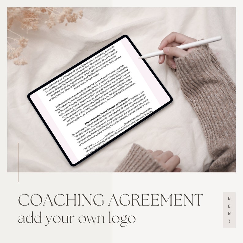 Coaching Agreement Coaching Terms or Contract Coach Client Agreement ...