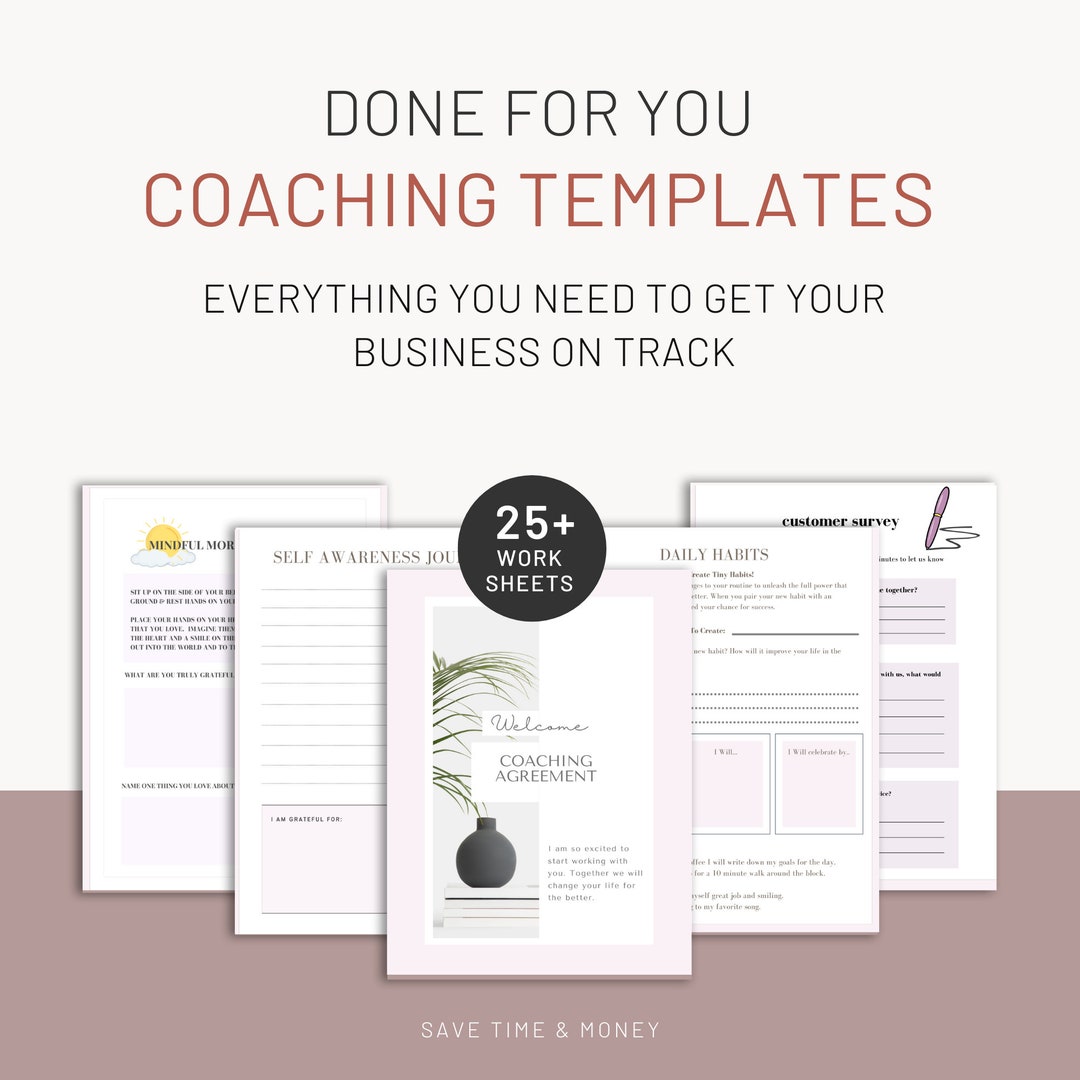 Deluxe Coaching Welcome Packet - Etsy
