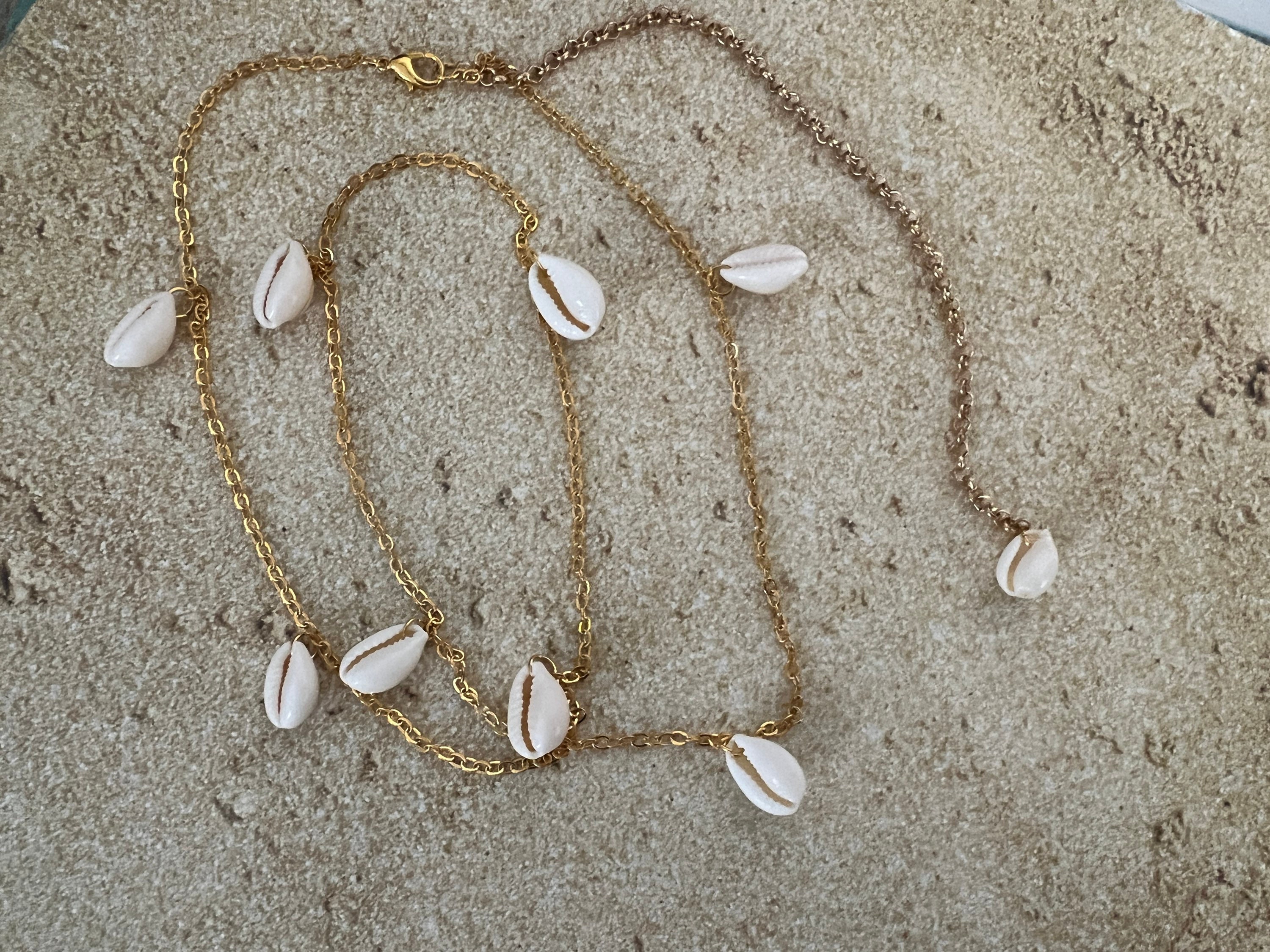 Gold Chain Cowrie Seashell Belly Chain, Mermaid Shell Chain, Cowrie ...