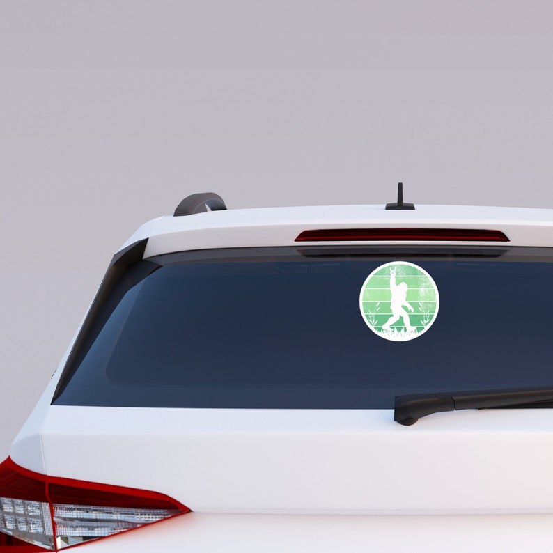 Bigfoot Sasquatch Vinyl Decal Sticker Gift for Your Bronco, Truck ...