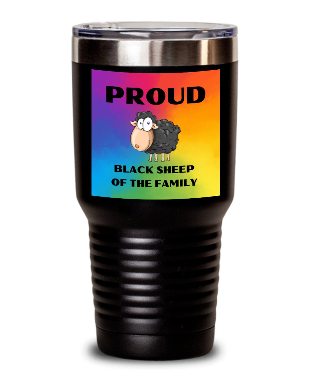 Proud Black Sheep of the Family Humourous Novelty Gift for Friend ...
