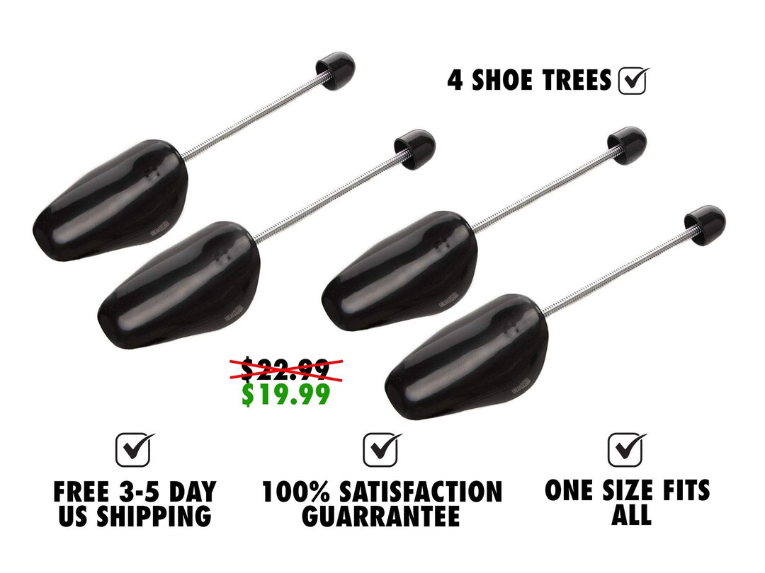 Premium Shoe Tree - 2 Pairs (4 Shoe Trees) - Keep Your Kicks Lookin ...