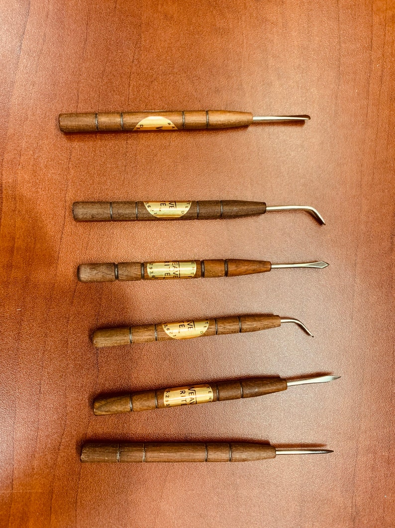 Small Weave Rite Basket Weaving Tool Set 6 Piece Kit for - Etsy