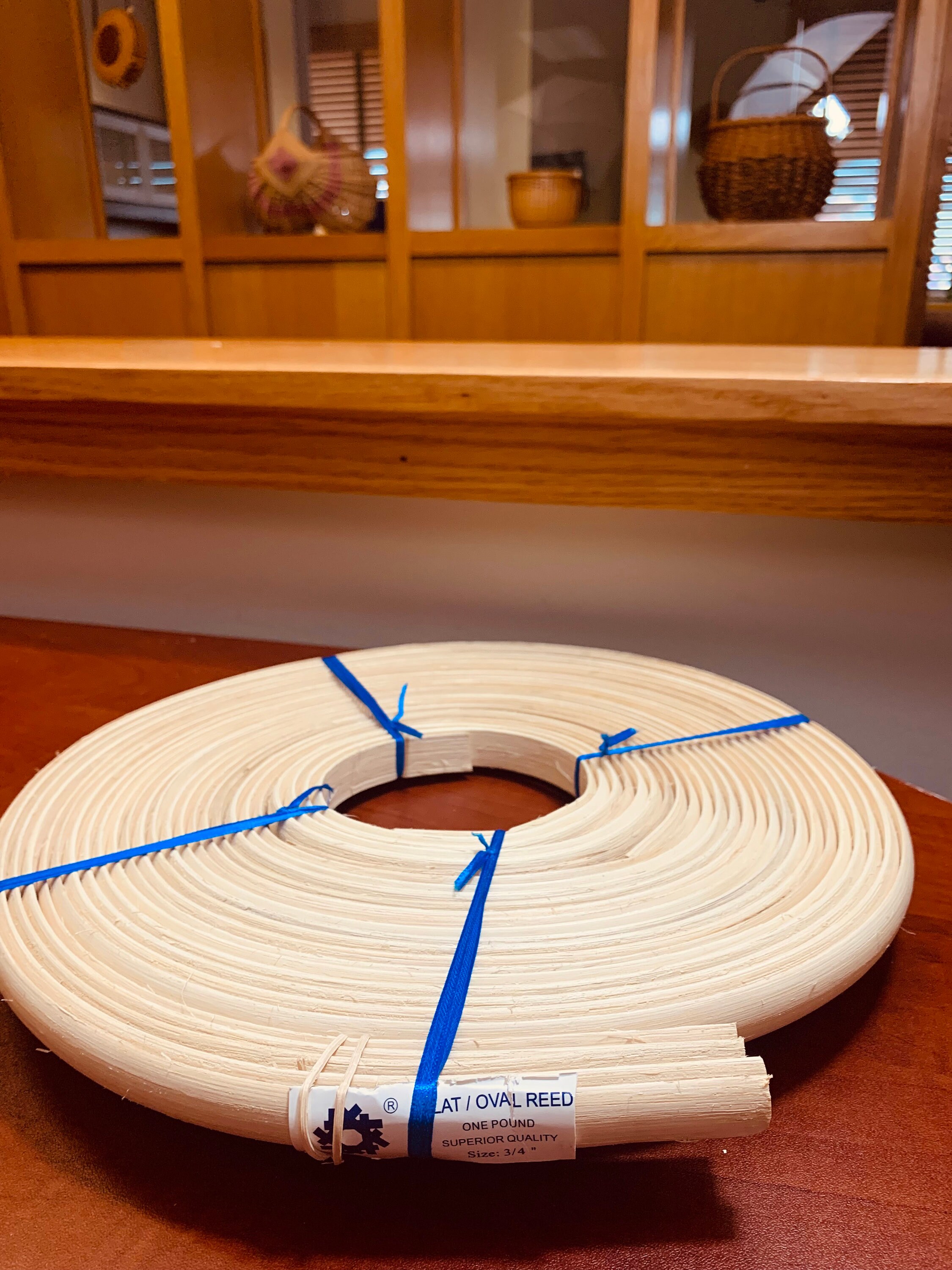 Flat Oval Reed 3/4 Flat on One Side and Rounded on the - Etsy