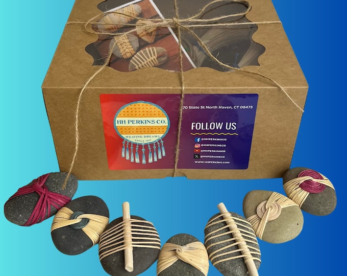 Japanese Wrapped Stone Japanese Basketry Wrapped Beach Rock Rock ...