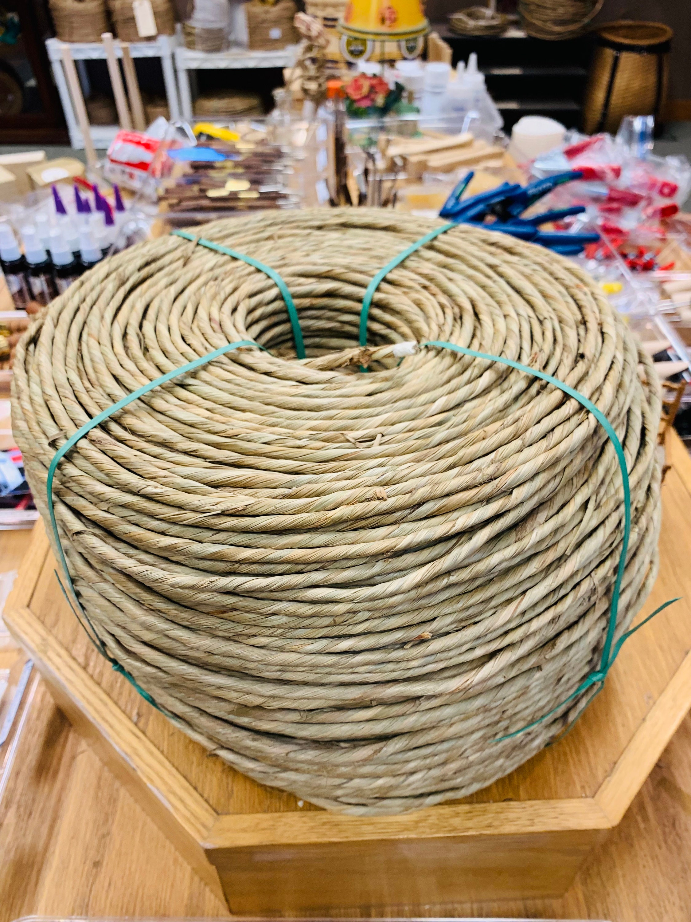 Pre Twisted Natural Rush: 6mm Seat Weaving Material - Etsy